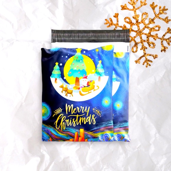 Office | Set Of 2 Christmas 10x13 Poly Mailers | Poshmark